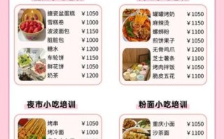 小吃培训多少钱_小吃培训价目表