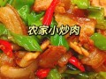 正宗农家小炒肉怎么做_为什么炒出来不柴