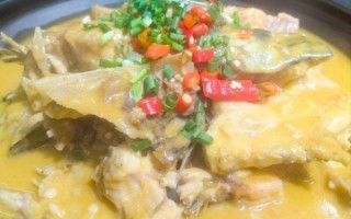 炖鮰鱼怎么做好吃_鮰鱼炖多久才入味