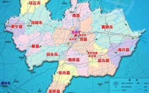 沧州地图高清版哪里下载_沧州有哪些区县一目了然