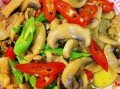 蘑菇炒肉图片大全_怎么炒才好吃