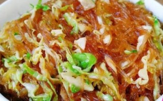 莲花白炒粉条怎么做_家常做法步骤