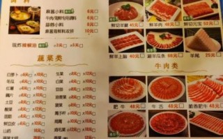 火锅菜单大全_火锅必点菜品有哪些