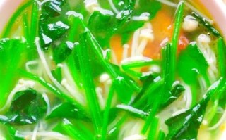 香菇菠菜汤怎么做好喝_香菇菠菜汤的做法步骤