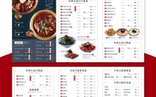火锅菜单模板免费_火锅店菜单怎么设计
