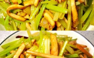 芹菜炒香干先炒芹菜还是先炒香干_怎么炒不碎
