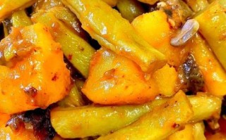 茄子炖豆角的家常做法_茄子炖豆角怎么做好吃