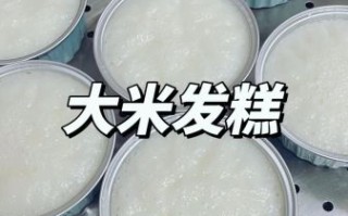 纯大米发糕怎么做_为什么总是塌陷