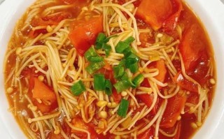 金针菇炒鸡蛋西红柿怎么做_金针菇炒鸡蛋西红柿营养价值