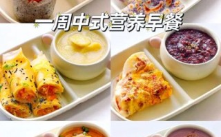 中小学生早餐吃什么有营养_一周搭配表
