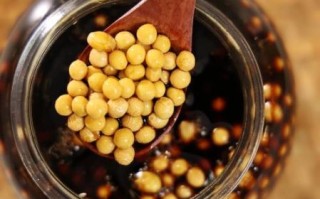 米醋泡黄豆的正确做法_米醋泡黄豆的功效与作用