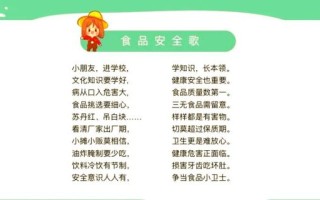 食品安全儿歌怎么背_孩子吃坏肚子怎么办