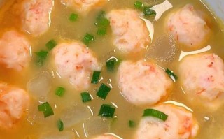 虾肉丸子怎么做_虾滑丸子汤的家常做法