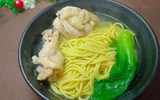 鸡汤面条怎么做好吃_家常鸡汤面条做法大全
