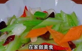 百合炒西芹怎么做_百合炒西芹用焯水吗