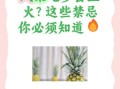 菠萝果是上火还是降火_吃菠萝会上火吗