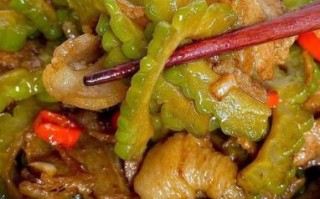 干煸苦瓜怎么做_四川家常做法