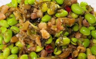 雪菜毛豆怎么炒好吃_雪菜毛豆热量高吗
