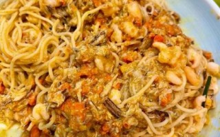 蟹黄拌面怎么做_蟹黄拌面用什么蟹