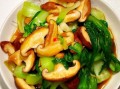 香菇油菜怎么炒好吃_香菇油菜图片真实做法
