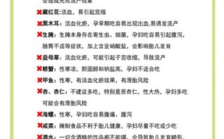 刚怀孕吃什么东西容易流产_哪些食物孕妇不能吃