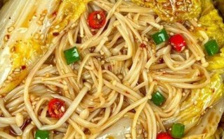 金针菇凉拌菜煮多久_金针菇焯水几分钟