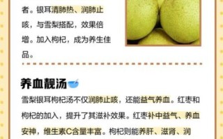 雪梨银耳枸杞汤的做法_雪梨银耳枸杞汤的功效