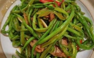 干煸豆角丝怎么做_干煸豆角丝需要焯水吗