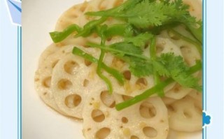凉拌莲藕怎么做脆爽_家常做法窍门
