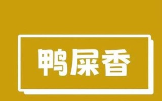 鸭屎香是什么茶_鸭屎香属于什么茶类