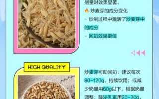 生麦芽回奶还是炒麦芽回奶_哪个效果更好