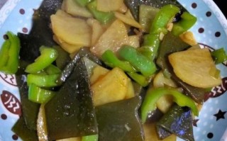 海带根土豆片怎么炒好吃_海带根土豆片家常做法