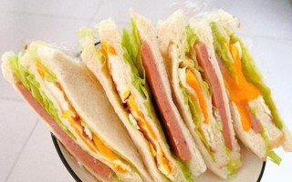 最简单的三明治怎么做_新手零失败步骤