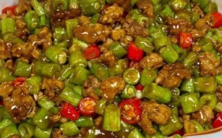 豇豆炒肉末怎么炒好吃_豇豆炒肉末用焯水吗