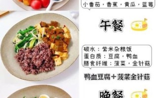 减肥科学食谱_一周三餐怎么搭配