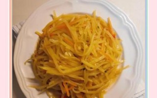 正宗醋溜土豆丝怎么做_醋溜土豆丝放多少醋