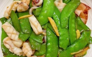 鱿鱼炒荷兰豆怎么做_荷兰豆焯水几分钟