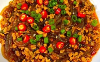 肉末炒粉条怎么做_肉末炒粉条的家常做法