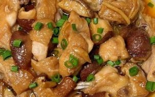 香菇滑鸡图片大全_怎么做出嫩滑不柴的鸡肉