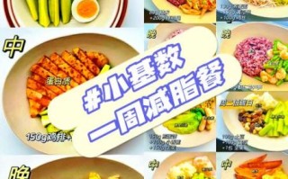 减肥食谱怎么搭配_一周减脂餐吃什么