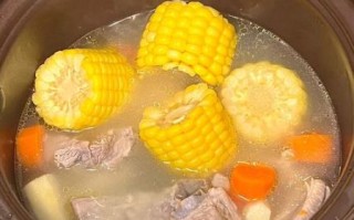 排骨山药玉米胡萝卜汤怎么做_山药玉米排骨汤要炖多久