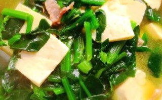 菠菜豆腐汤减肥吗_菠菜豆腐汤热量高吗