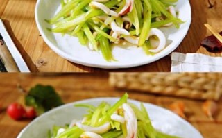 西芹炒鱿鱼怎么炒才嫩_西芹炒鱿鱼的家常做法