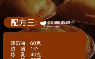 肯德基蛋挞液怎么做_家庭复刻配方