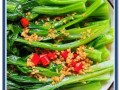 白灼菜心图片大全大图_如何做出翠绿不黄的菜心