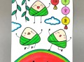端午节简单漂亮的画怎么画_端午节儿童画教程