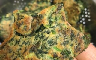 苋菜饼怎么做才松软_苋菜饼的家常做法