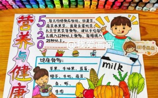 科学饮食手抄报怎么做_小学生健康饮食手抄报内容