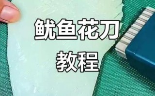鱿鱼怎么切花_鱿鱼切法图解步骤