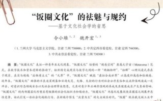 饭圈文化对青少年的危害_如何正确引导追星
